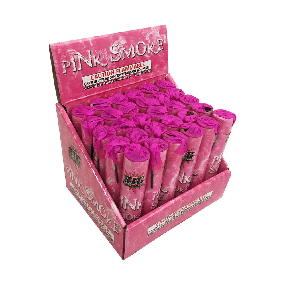 Pink Smoke | The Fireworks Superstore