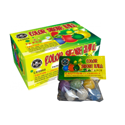 Color Smoke Balls 6 Pack | The Fireworks Superstore